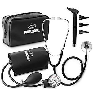 PrimaCare DS-9199 Nurse Essential Starter Kit with Handheld Travel Case, Black