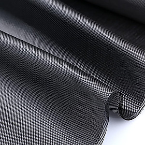 BAIWANLIN Carbon Fiber Fabric Cloth High Strength Lightweight for Car Modification | 200g/m² | size210mm/8.27"×297mm/11.69",Plain