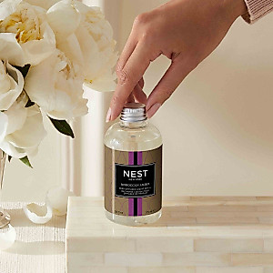 NEST New York Reed Diffuser Liquid Refill, Moroccan Amber - 5.9 fl oz - Fragrance for Up to 90 Days - Flame Free