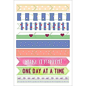 Essential Weekly Planner Stickers - She Believed She Could (Set of 160 Stickers)
