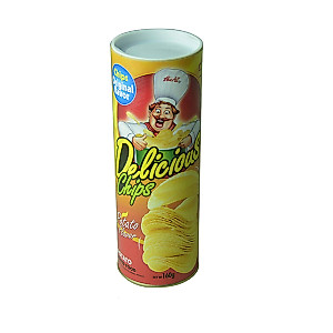 Blppldyci The Potato Chip Snake Can Jump Spring Toy Gift April Fool Day Halloween Party Decoration Jokes in A Gag Prank Large Size (Potato Chip Style)(1pcs)