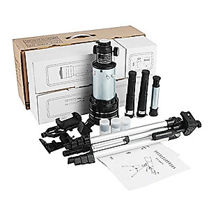 OLOPE Durable Telescope 70mm Aperture 400mm AZ Mount,Astronomical Refractor Telescope Aperture for Kids Adults & Beginners,Fully Multi-Coated Optics,Portable Refractor with Tripod (Silver A)