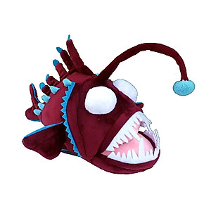 Adore 12" Alvin The Anglerfish Plush Stuffed Animal Toy