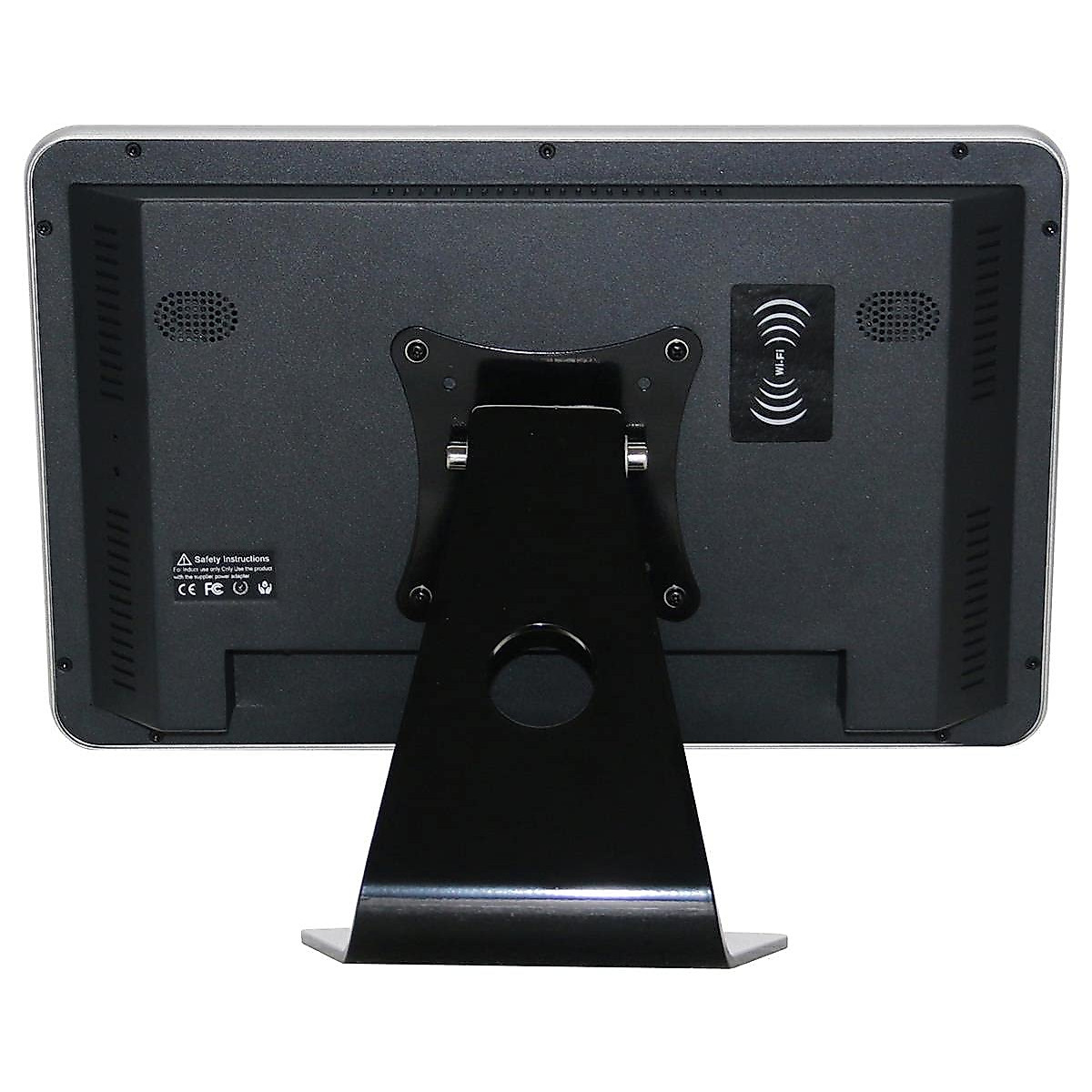 Displays2go Interactive Touch Tabletop Signage, Android 7.1 OS – Black (DGCTDSTCH15BK)