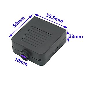 YIOVVOM DB25 Breakout Board Solder-Free Male Adapter 25-pin Port Adapter to Terminal Connector Signal Module Long Bolts and Nuts with case