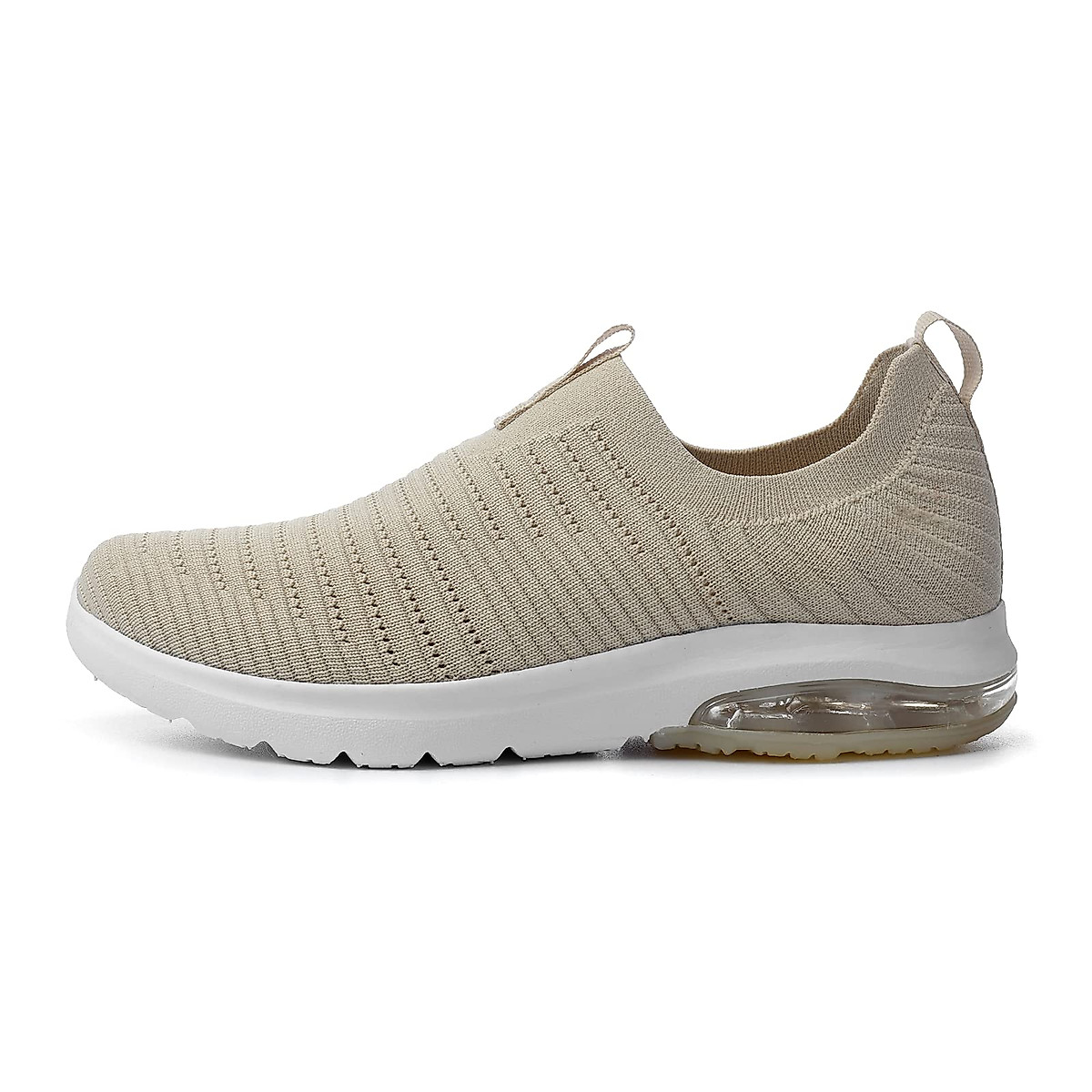 SIRUIYUAN Womens Walking Shoes Slip On Casual Mesh Comfortable Athletic Breathable Running Sneakers Lightweight Tennis Yoga Shoes Color Black Size 8