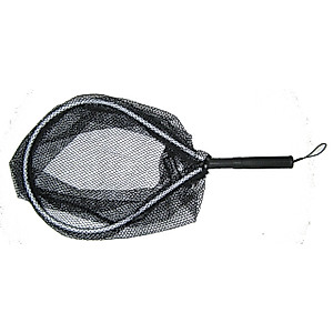 Zaltana Aluminum Landing nets (Hoop:11"X15",Handle:7",Knot Less Mesh)