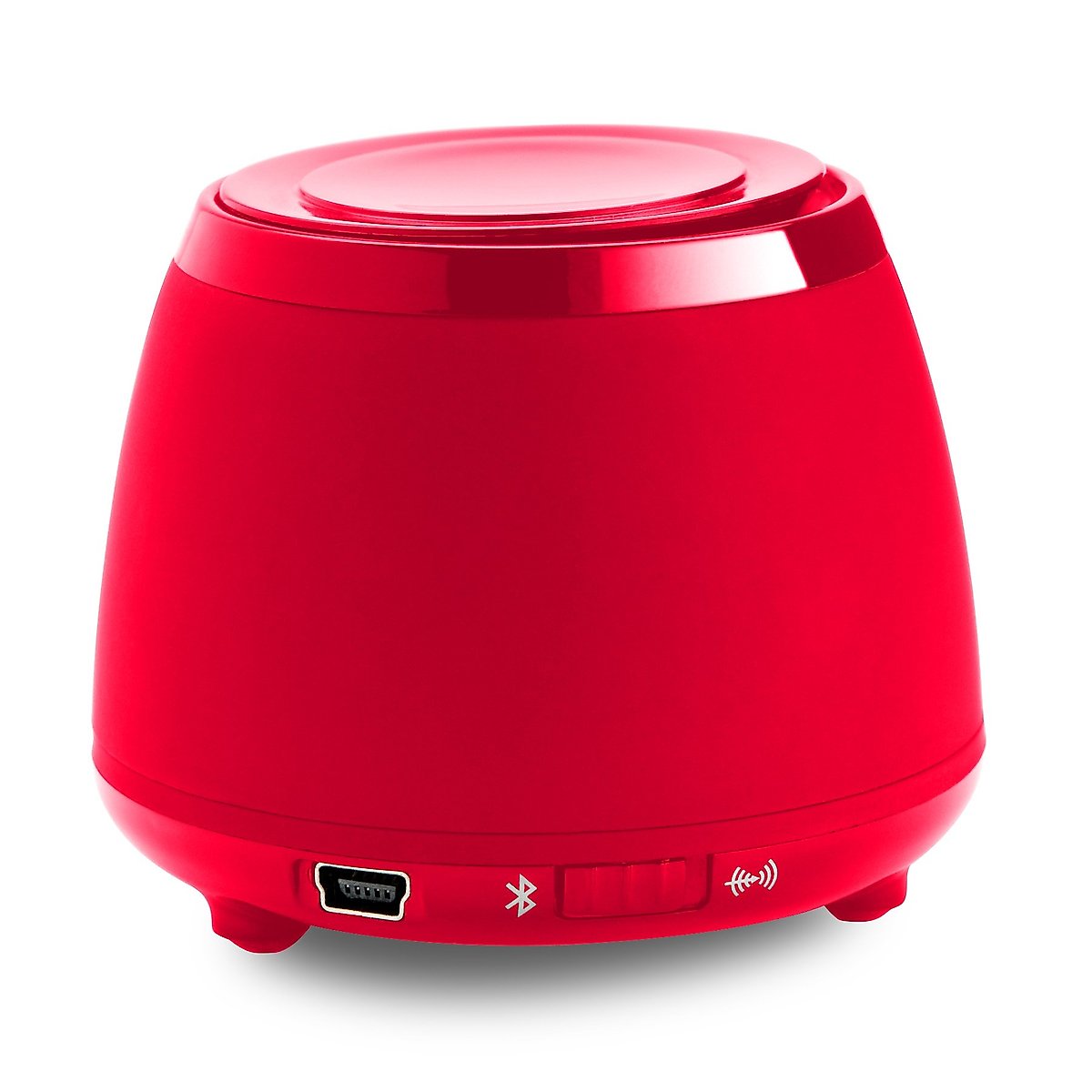 BLKBOX Wireless Bluetooth Speaker POP360 Hands Free Bluetooth Speaker - for iPhones, iPads, Androids, Samsung and All Phones, Tablets, Computers (Rockin' Red)