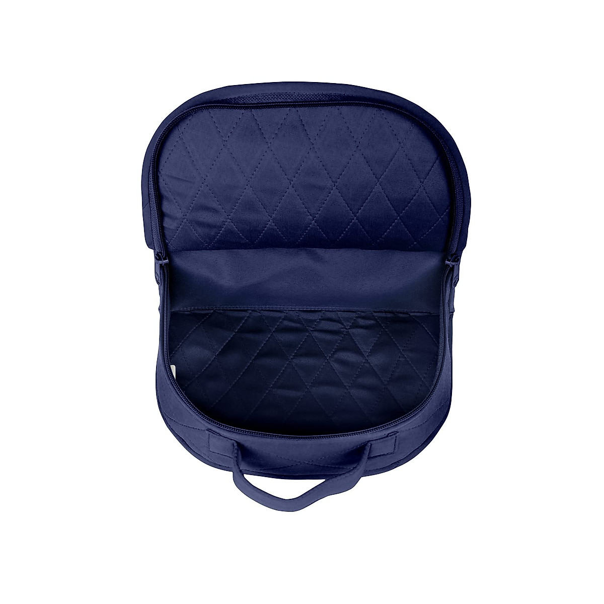 Yazzii Oval Sewing Box - Portable & Multipurpose Storage Bag Organizer - Sewing Supplies Organizer for Thread Spools, Needles, Beads, Embroidery Floss, Fabric Pieces & More!