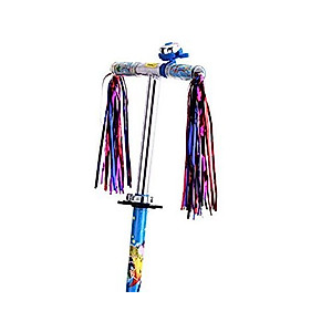 VASANA 4PCS 2 Pairs Bike Handlebar Streamers for Boys and Girls Kids Baby Bicycle Accessories Bicycle Tassel Ribbon for Bikes Handlebars