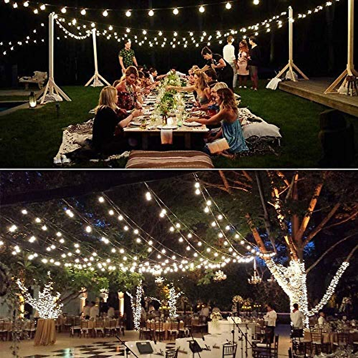 LIUPENGWEI Solar String Light, 30 LED Outdoor Christmas Crystal Ball Lights Christmas Tree Garden Home Lawns, Solar Water Dew Lamp Garden Ghost Light