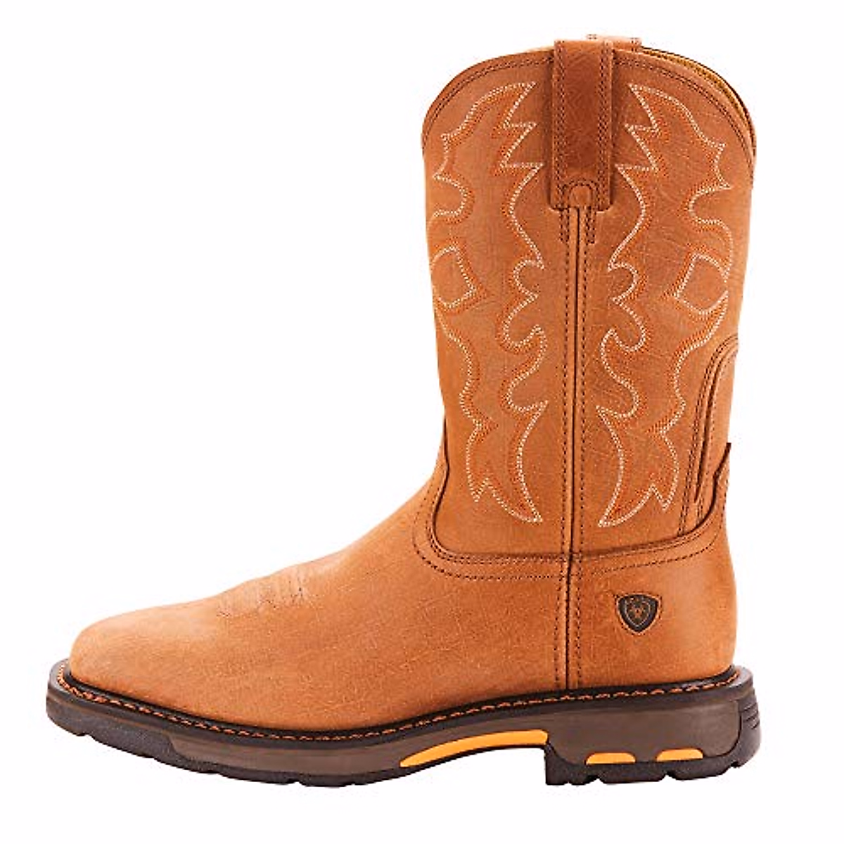 Ariat Workhog Wide Square Toe Work Boot – Men’s Leather, Square Toe Work Boot