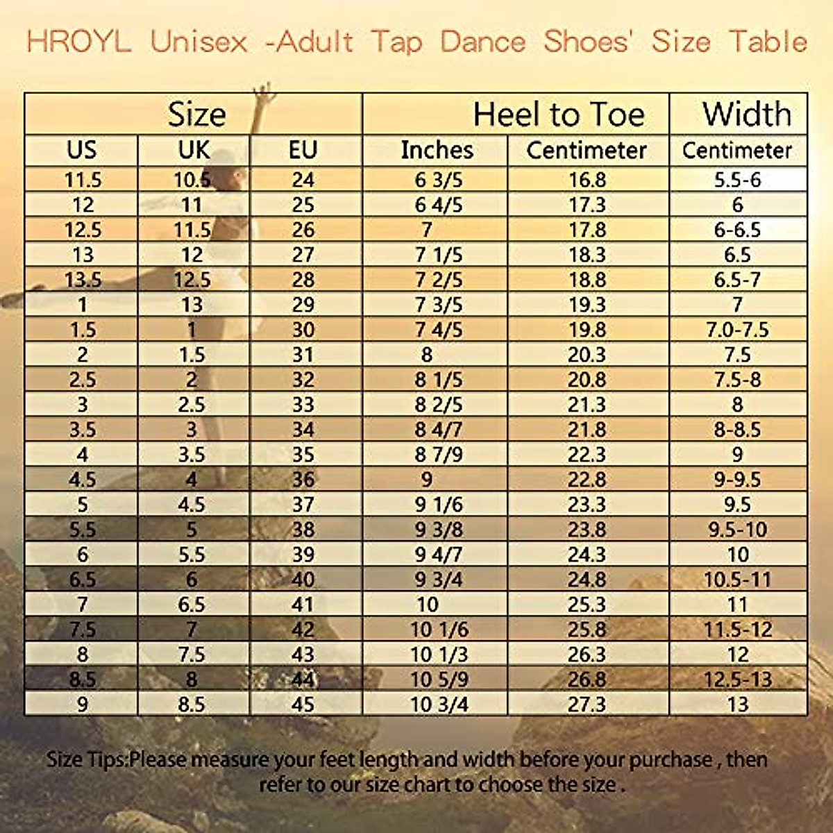 HROYL Women & Men Tap Shoes Unisex Tap Dance Shoes Women Girls Tap Shoes for Jazz Tap Shoes,CL2-White-3.5,US6.5