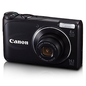 Canon Powershot A2200 14.1 MP Digital Camera with 4x Optical Zoom (Black)