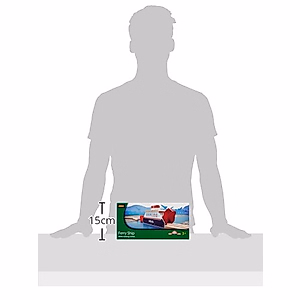 BRIO World 33569 - Ferry Ship - 3 Piece Wooden Toy Train Set for Kids | Interactive Light and Sound Features | Compatible with All BRIO Train Tracks | Ideal for Ages 3 and Up