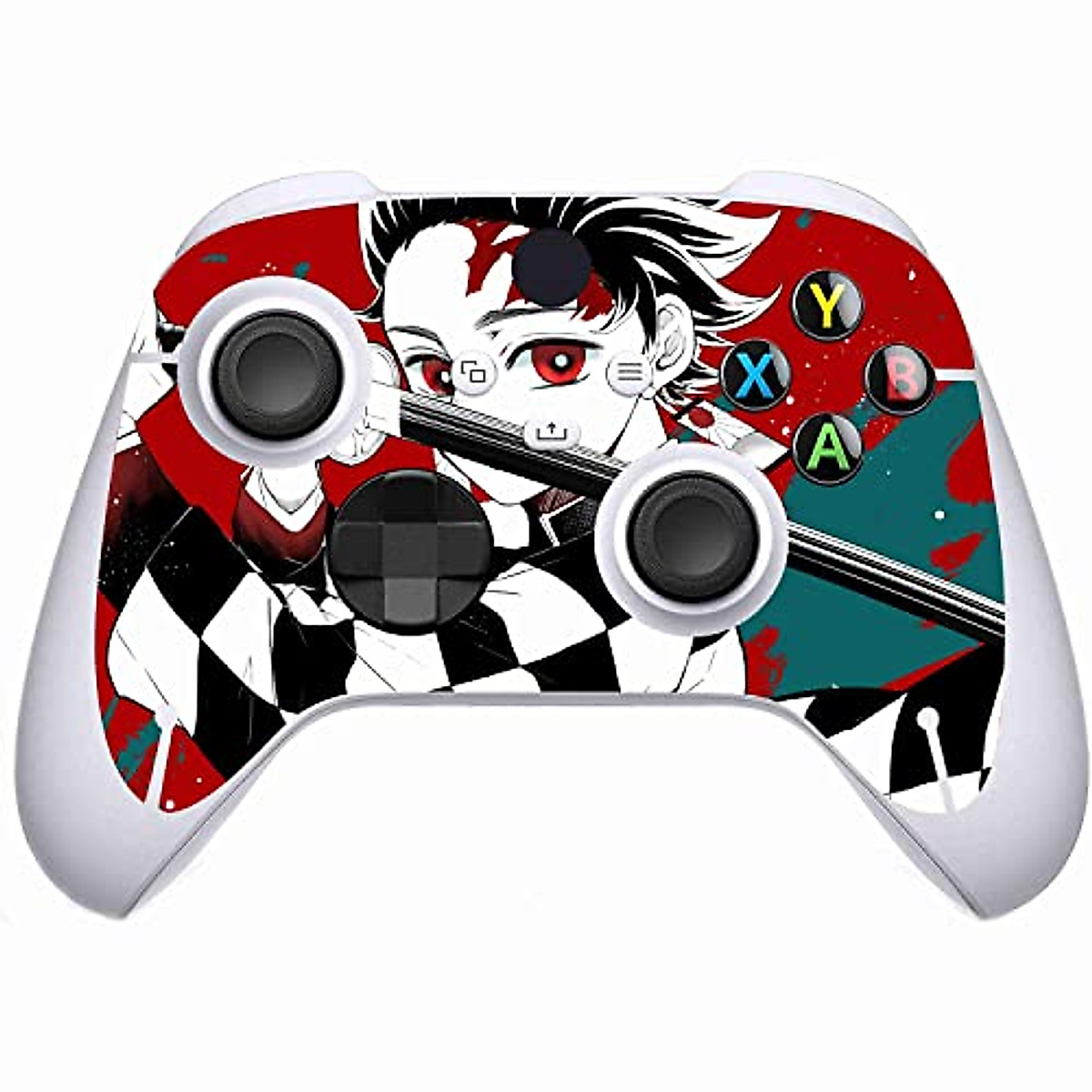 Anime X-Box Series S Skin Set Protector Wrap Cover Protective Faceplate Full Set Compatible with X-Box Series S Console & Controller Skins, xss-gm-1