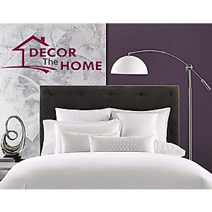 ITALIAN 1200 Thread Count Egyptian Cotton Duvet Cover Set , King, White