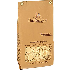 Dal Raccolto Pasta - Orecchiette Pugliesi, 1 lb Bag