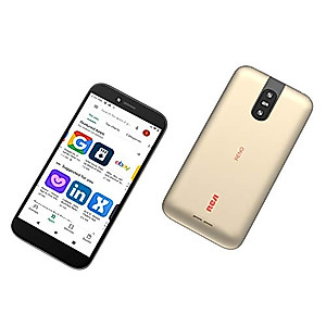 RCA Reno 16GB, Android 10, 4G LTE Unlocked Smartphone (Gold)