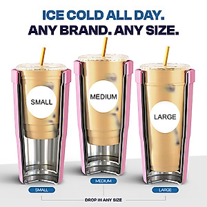 Frost Buddy Togo Buddy - 30 oz Stainless Steel Vacuum Insulated Tumbler - Thermal Mug for Hot and Cold Drinks - Dunkin Cup (Augusta)