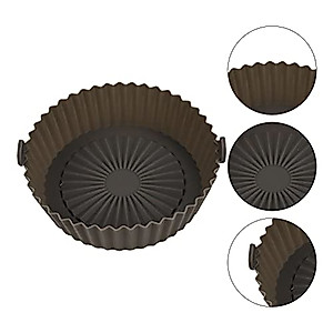 DOITOOL Mini Air Fryer Toaster Oven Toaster Toaster Air Fryer Silicone Air Fryer Reusable Air Fryer Pad Baking Paper Silicone Airfryer Air Fryer Oven Toaster Ovens