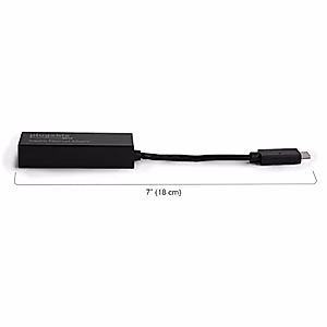 Plugable USB C Ethernet Adapter, Fast and Reliable Gigabit Connection, Compatible with Windows 11, 10, 8.1, 7, Linux, Chrome OS, Dell XPS, HP, Lenovo