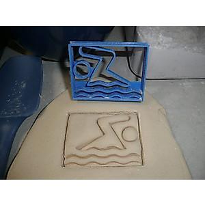 SWIMMING SYMBOL SCHOOL POOL WATER SWIM SPORT ATHLETICS COOKIE CUTTER MADE IN USA PR2498