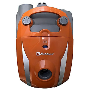 Koblenz Canister Vacuum Cleaner-Corded, Orange/Gray