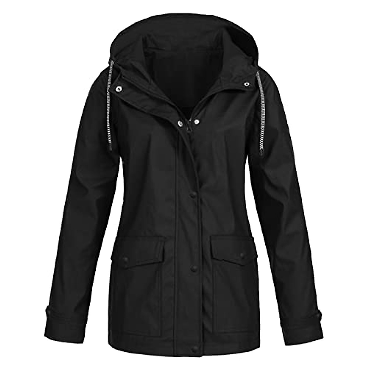 Pajamas for Women Set Adjustable Cardigan Long Shirts Tops Women Clothing with Pocket Fleece Hoodie Knitwear Boho Outfit Tops Sweaters Grey Crewneck