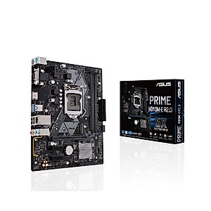 Asus Intel 8th Gen DDR4 HDMI VGA Micro ATX Motherboards (Prime H310M-E R2.0)