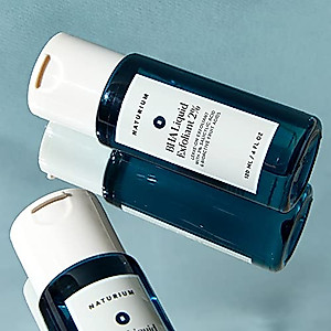 Naturium BHA Liquid Exfoliant 2%, with Salicylic Acid & Bioactive Fruit Acids, Face & Skin Care Treatment for Discoloration, 4 oz