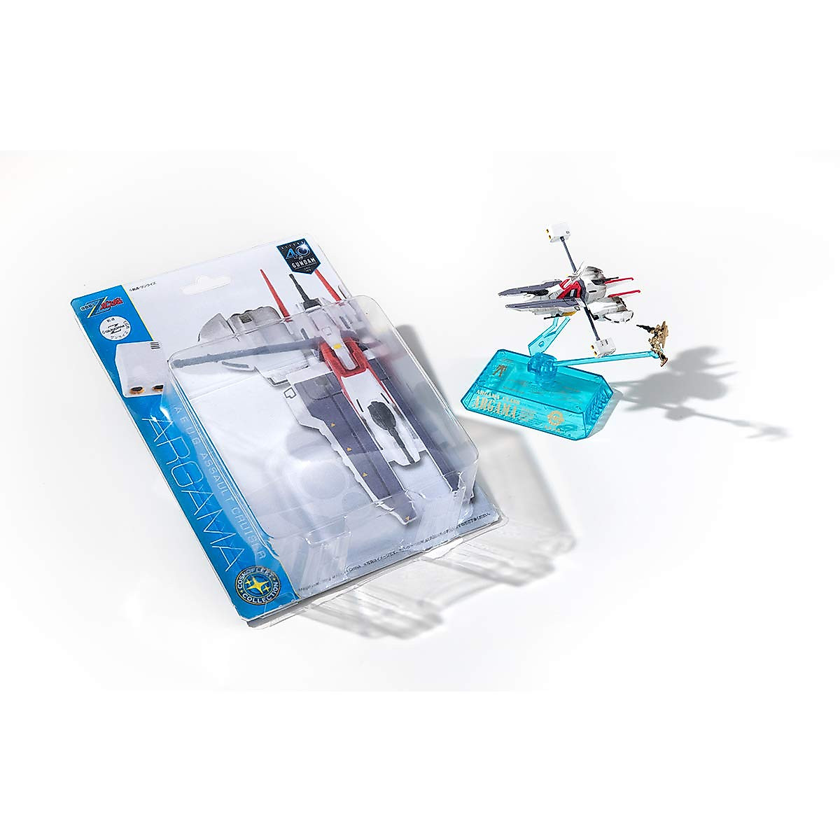 Megahouse Cosmo Fleet Collection: Mobile Suit Gundam Zeta: A.E.U.G. Assault Cruiser Argama Figure, Multicolor