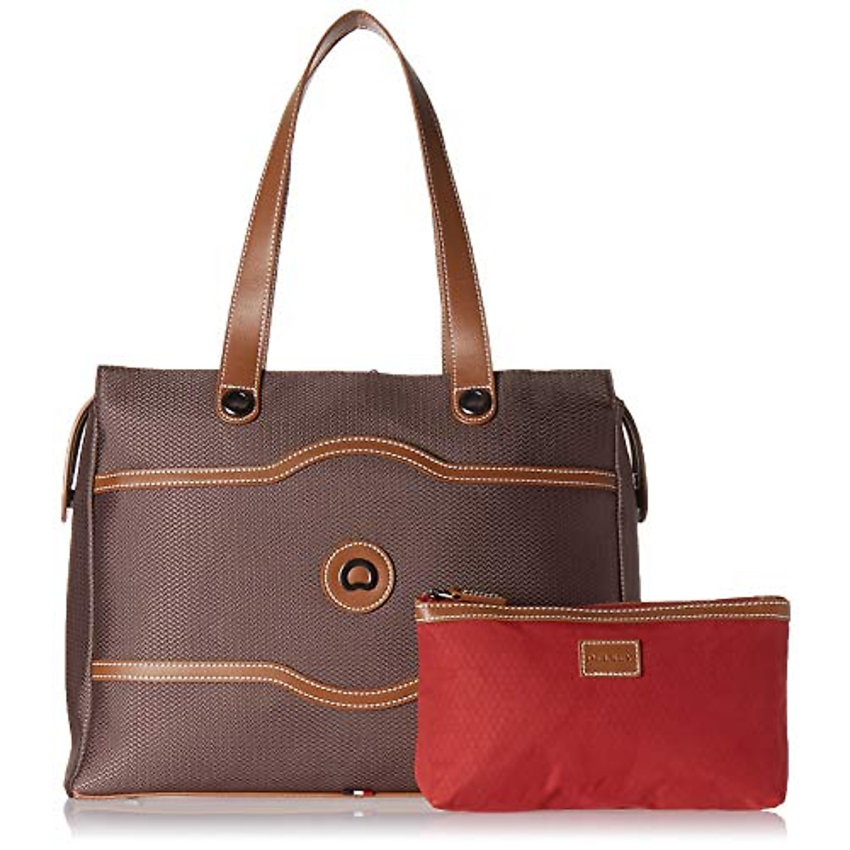 DELSEY Paris Chatelet Soft Air Shoulder Bag, Chocolate, One Size