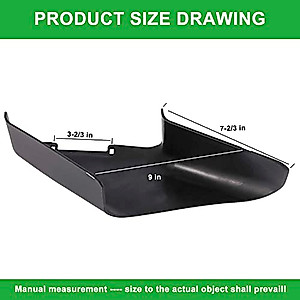 DECKMAN Lawn Mower Parts 115-8447 Side Discharge Chute, Compatible with Toro 22" Recycler Lawn Mower for 20377, 20378, 20330, 20331, 20333, 20330C - Fits Many 22" Recycler Lawn Mower 2009-2015 (1)