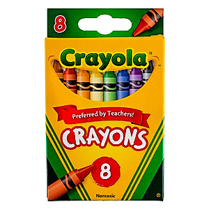 Crayola Crayons,8 Count (3 Pack), Pack of 3, 3 Piece