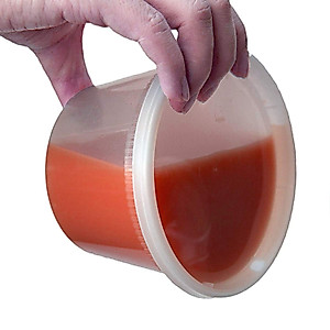 TigerChef Deli Containers with Lids Leak Proof, Microwave, Freezer and Dishwasher Safe, BPA-Free, 16 oz. Capacity (Pack of 40)