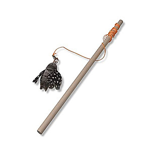 Van Ness Pets Interactive Moth Teaser Wand Toy for Cats Small