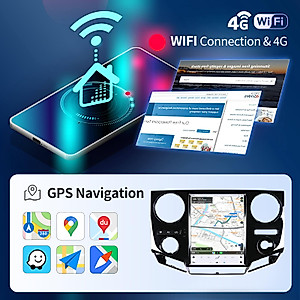 Qualcomm Car Radio for Ford F250 F350 2009-2012 F450 F650 2009-2016 Stereo Replacement Carplay Android Auto Upgrade 12.1 Inch 2K IPS Touch Screen Android 13 Tesla Style Head Unit Navigation