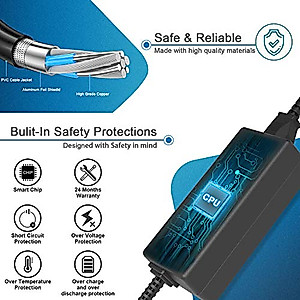 65W 18.5V 3.5A HP 2000 Laptop Charger Replacement for HP Pavilion DV7 DV6 G6 G7 DV5 DV4 DM4 G62 G72 AC Adapter Power Supply Cord