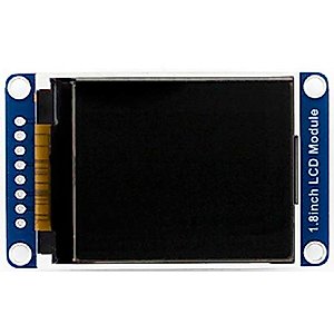 waveshare 1.8inch LCD Display Module 128x160 Pixels Embedded Controller Communicating via SPI Interface. RGB, 65K Display Color with Examples for Raspberry Pi/Jetson Nano/Arduino