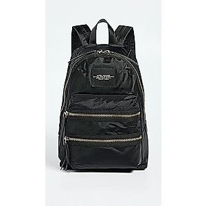 Marc Jacobs Women's The Large Backpack, Black, One Size
