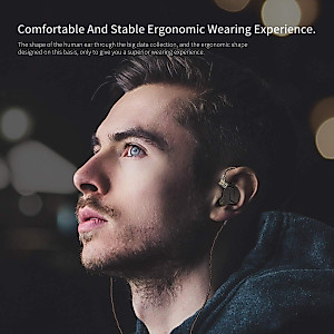 KZ ZSN Pro Metal Earphones 1BA+1DD Hybrid Technology HiFi Bass Earbuds in Ear Monitor Headphones Sport Noise Cancelling Headset(No mic，Grey)