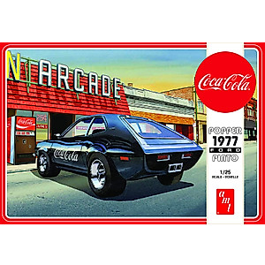 AMT Popper 1977 Ford Pinto w/Coke Machine (Coca-Cola) 2T Model Kit Replica (AMT1166M)