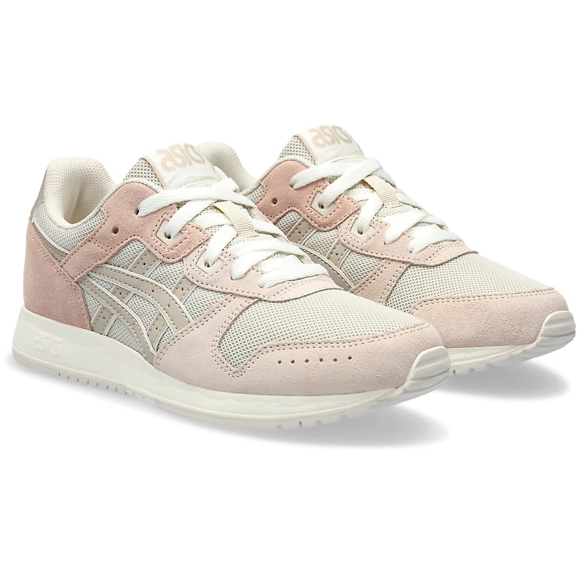 ASICS Women's Lyte Classic Sportstyle Shoes, 8.5, Oatmeal/Simply Taupe