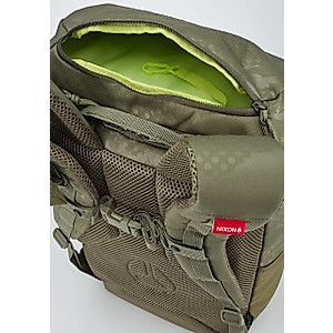 NIXON Hauler 25L Backpack - Olive Dot Camo - Made with REPREVE® Our Ocean™ and REPREVE® recycled plastics.
