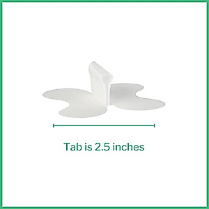 McKesson Catheter Securement Device, Single Tab, Butterfly Base, Multi-Purpose Tube Holder, 50 Count