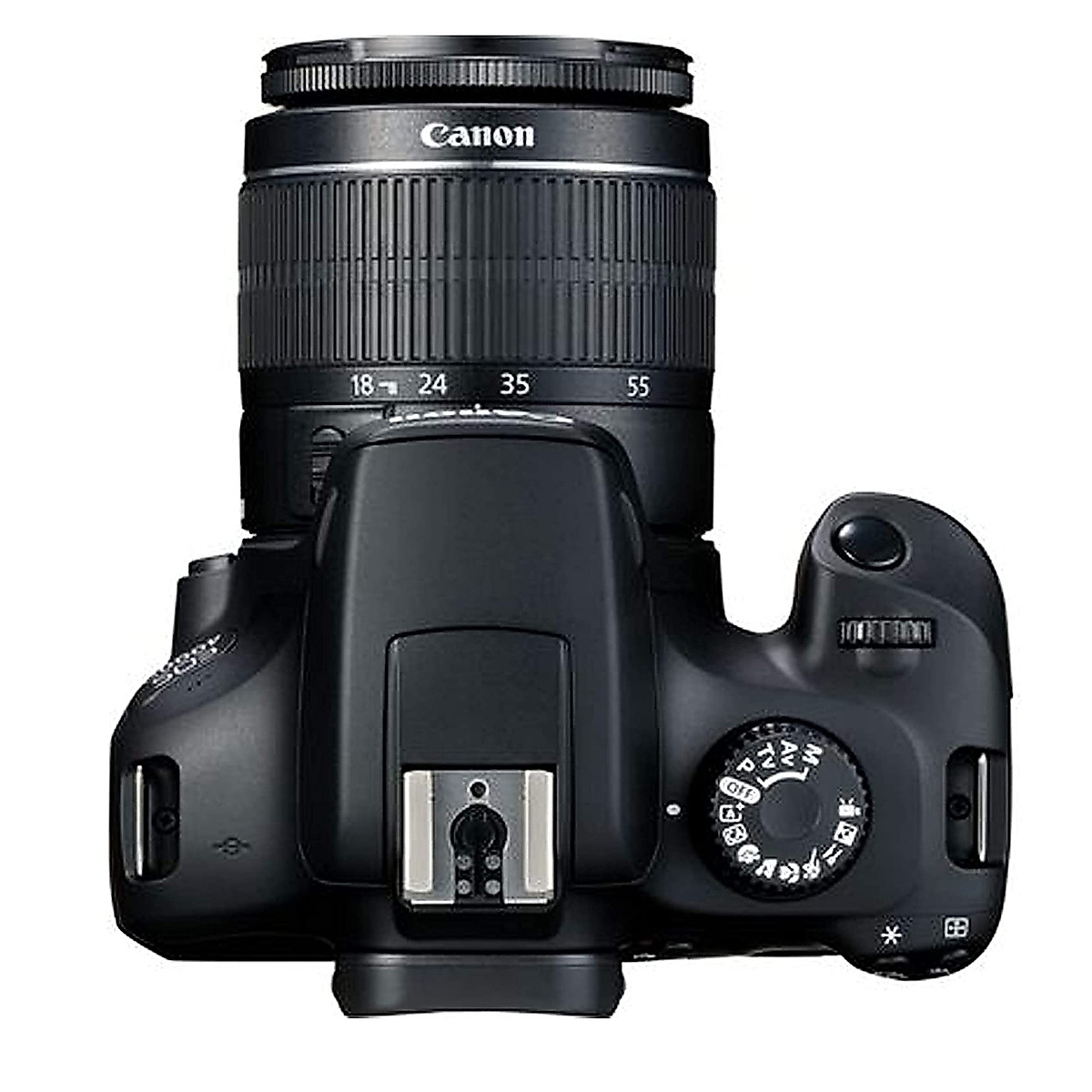 Canon EOS Rebel T100 DSLR Camera w/ 18-55mm F/3.5-5.6 Zoom Lens + Macro + Telephoto + More (18pc Bundle) (Renewed)