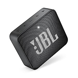 JBL Tune 510BT: Wireless On-Ear Headphones with Purebass Sound - Black & GO2 - Waterproof Ultra-Portable Bluetooth Speaker - Black