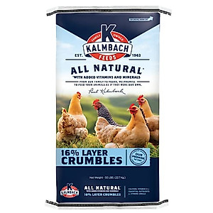 Kalmbach Feeds All Natural Layer Crumble, 50 Lb