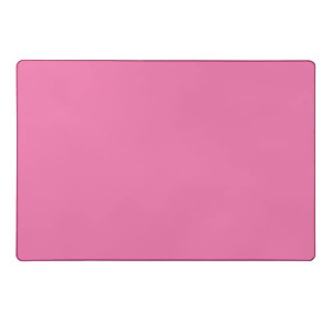 uxcell A5 Self-Healing Cutting Mat, 9" x 6" Non-Slip Single Sided with Grid PVC Desk Mat for DIY, Crafting, Model Building Rotary Cutting Board Pink